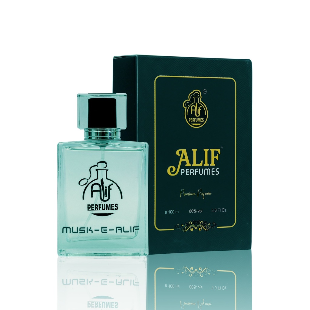 MUSK-E-ALIF Luxury Perfume 100 ML | Alif Perfumes